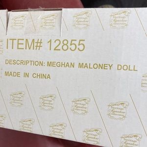 Vintage | Accents | Meghan Maloney Irish Porcelain Doll Collectible New ...